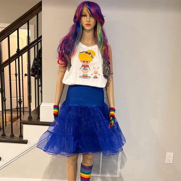 Skirts | Colorful Rainbow Brite Costume Set | Poshmark